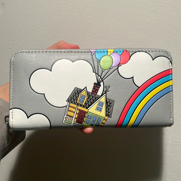Loungefly | Bags | Loungefly Disney Pixar Up Rainbow Wallet Boxlunch ...